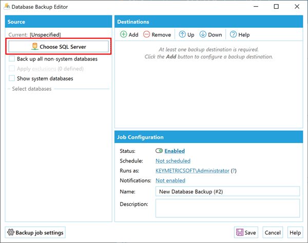 Free SQL Server Express Scheduled Backup Utility Free SQL Server Express Scheduled Backup Utility
